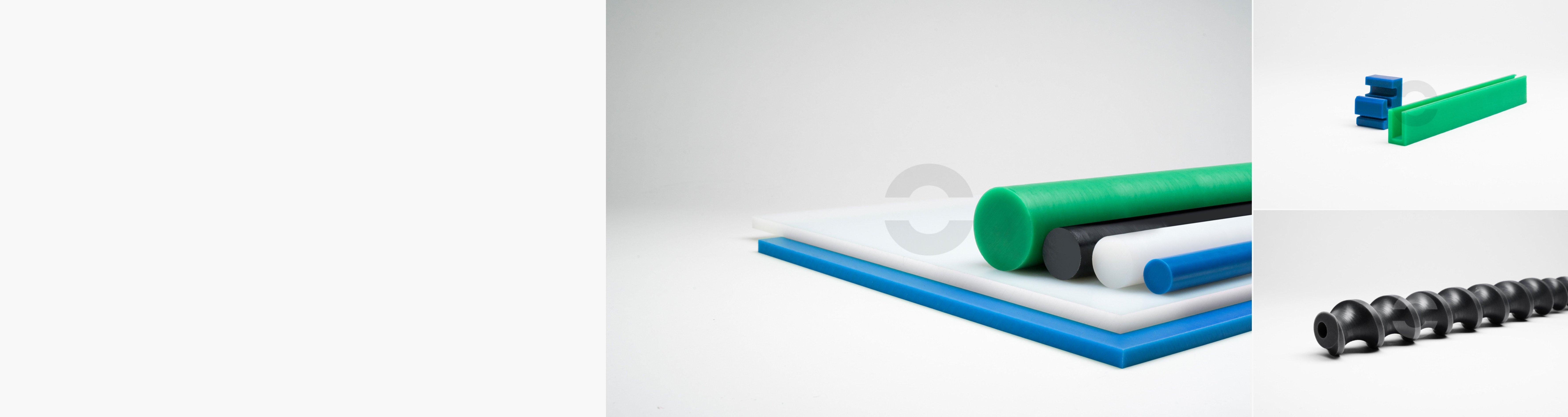 PE 1000 UHMW (Polietileno 1000) Barras y planchas online | Polygom.es